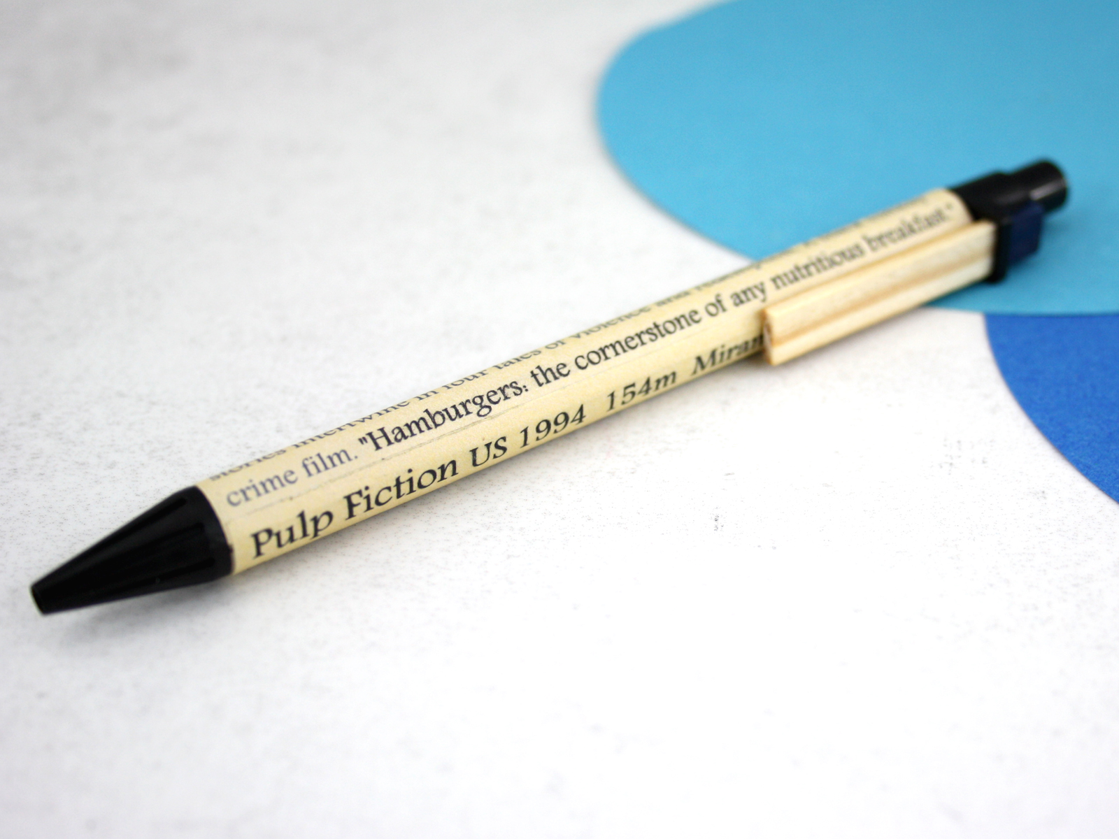 Pulp Fiction Film Pen - Film Gifts for Movie Fans